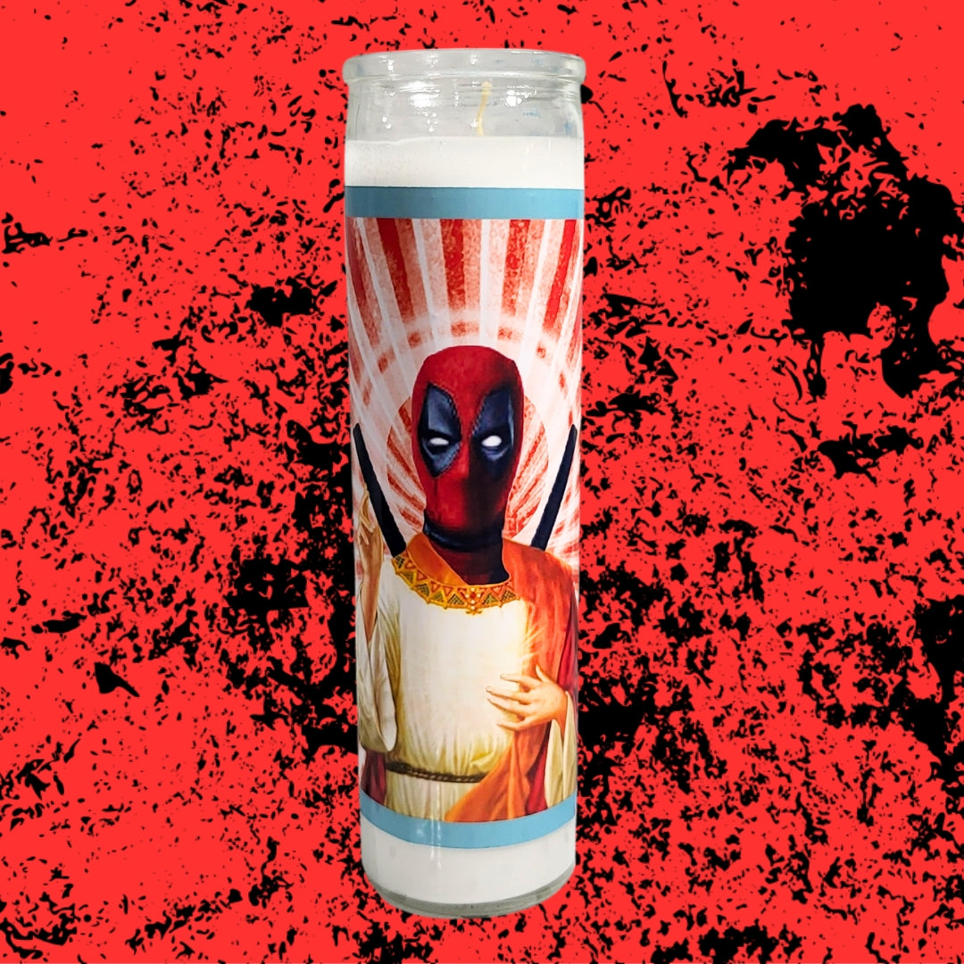 DEADPOOL CELEBRITY SAINT CANDLE – Pop Soap Shop